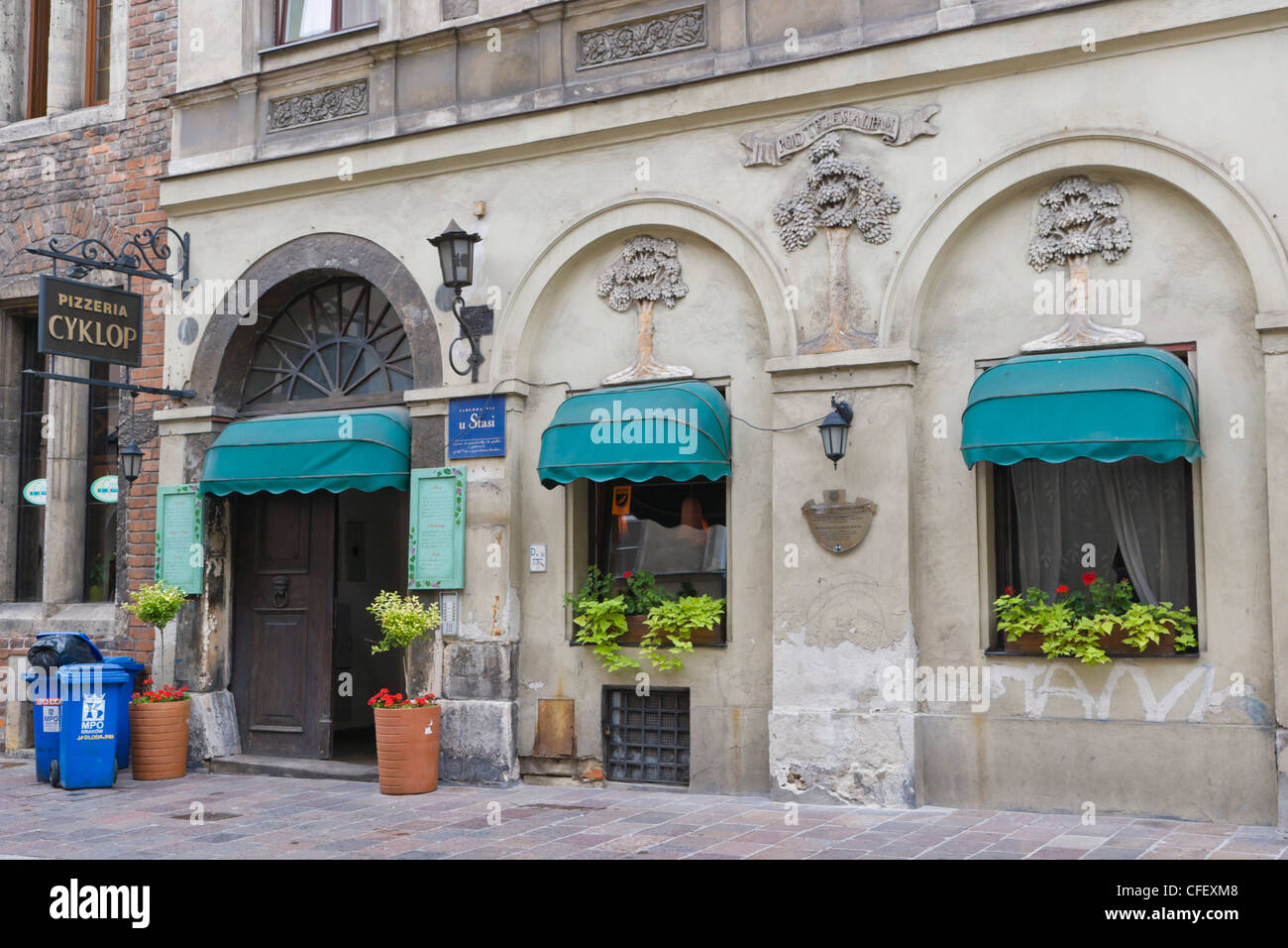 Pizzeria Cyklop, Ulica Stasi, Stasi Street, Old Town, Cracow, Krakow ...