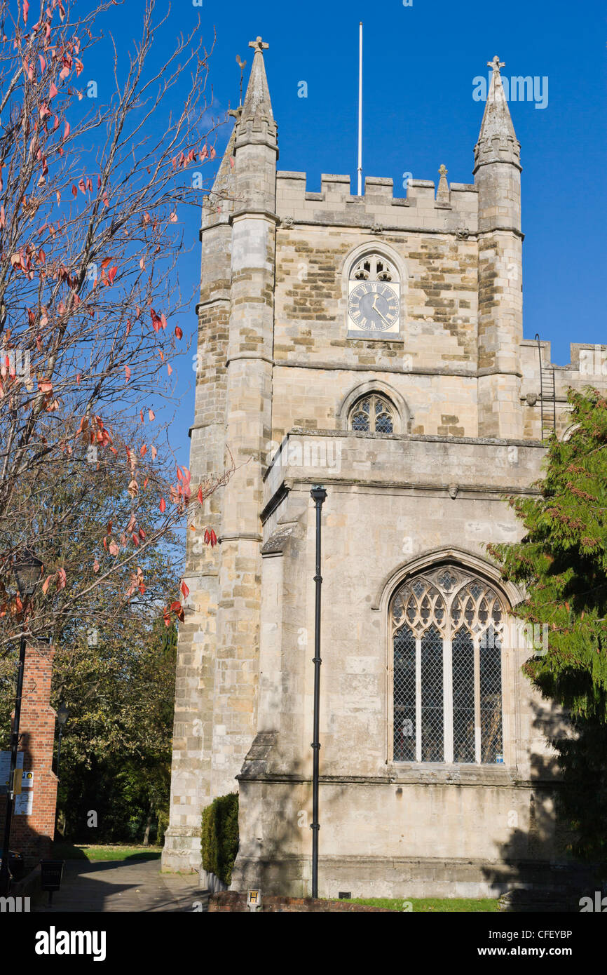 St. Michael's Church, Basingstoke, Hampshire, England, UK Stock Photo ...