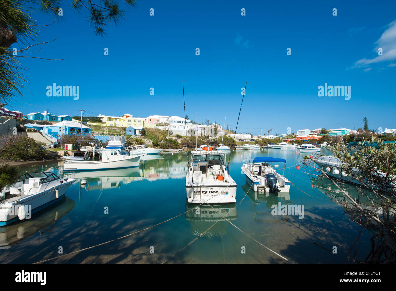 Mullet Bay in St. George's, Bermuda, Central America Stock Photo - Alamy