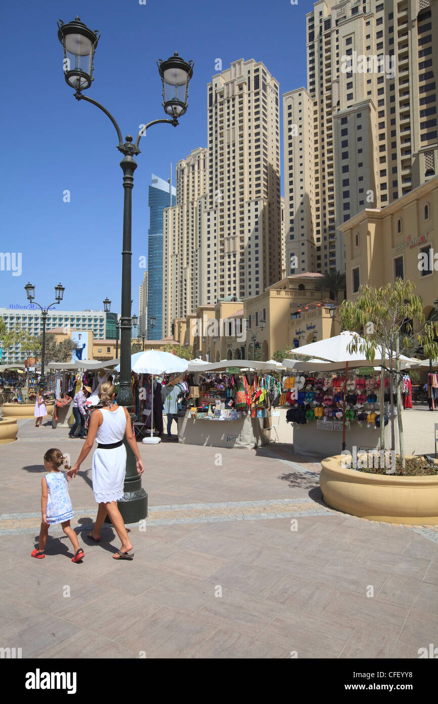 Dubai marina walk hi-res stock photography and images - Alamy