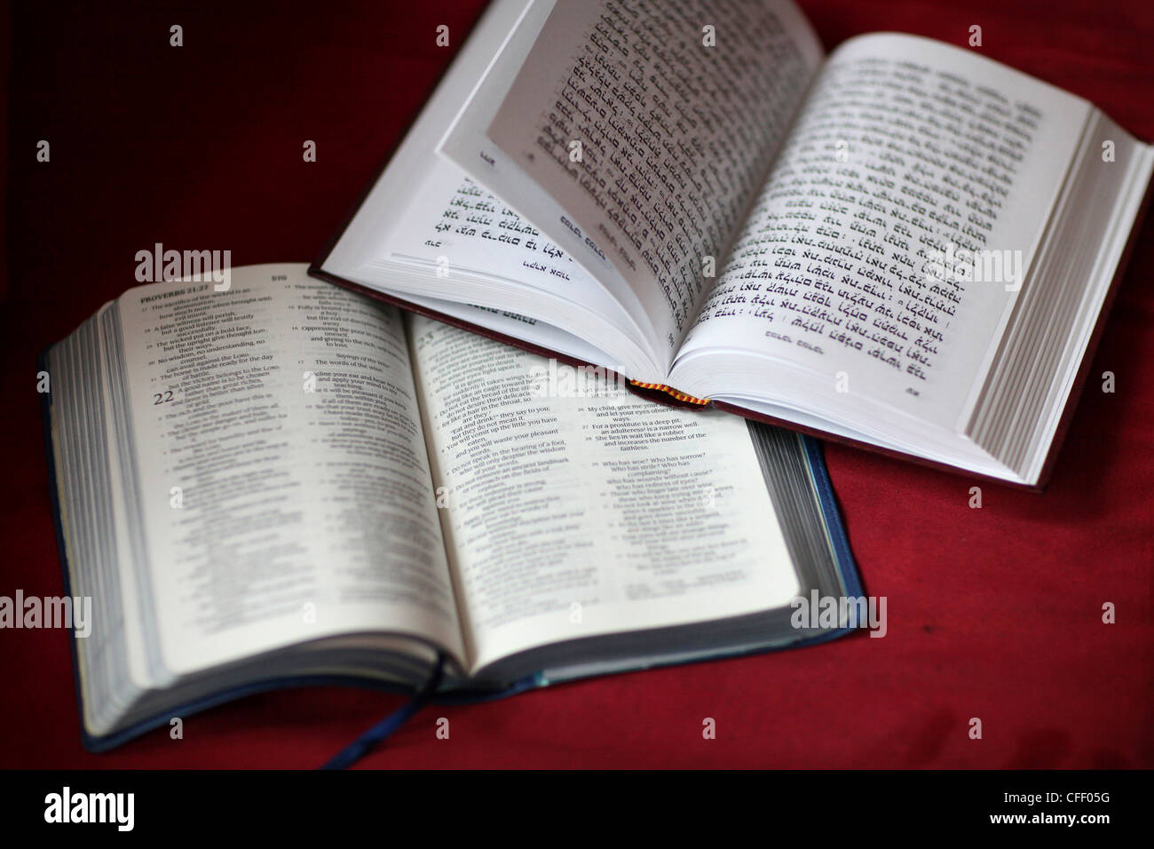 Bible and Torah, Paris, France, Europe Stock Photo - Alamy