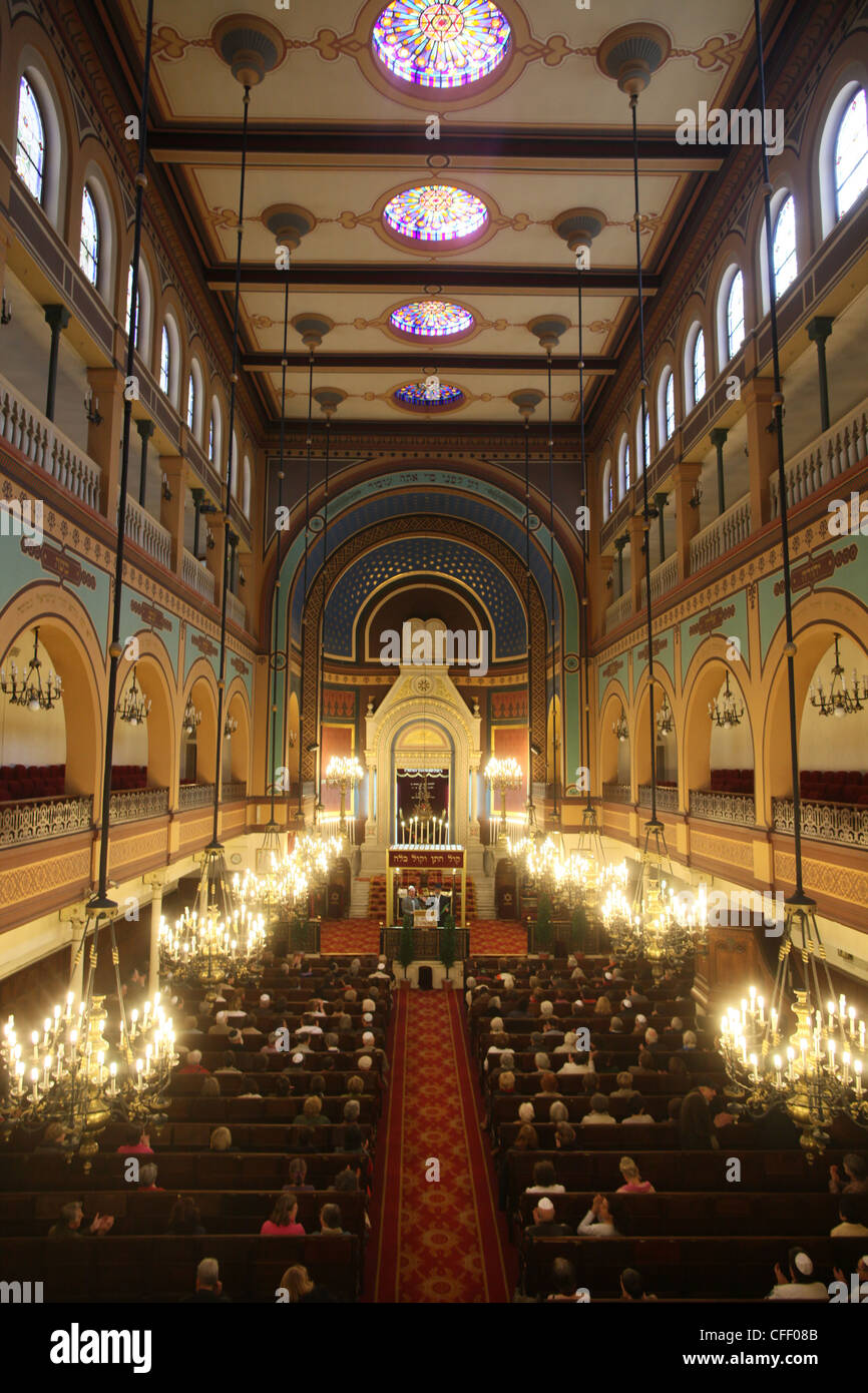 Nazareth Synagogue, Paris, France, Europe Stock Photo - Alamy