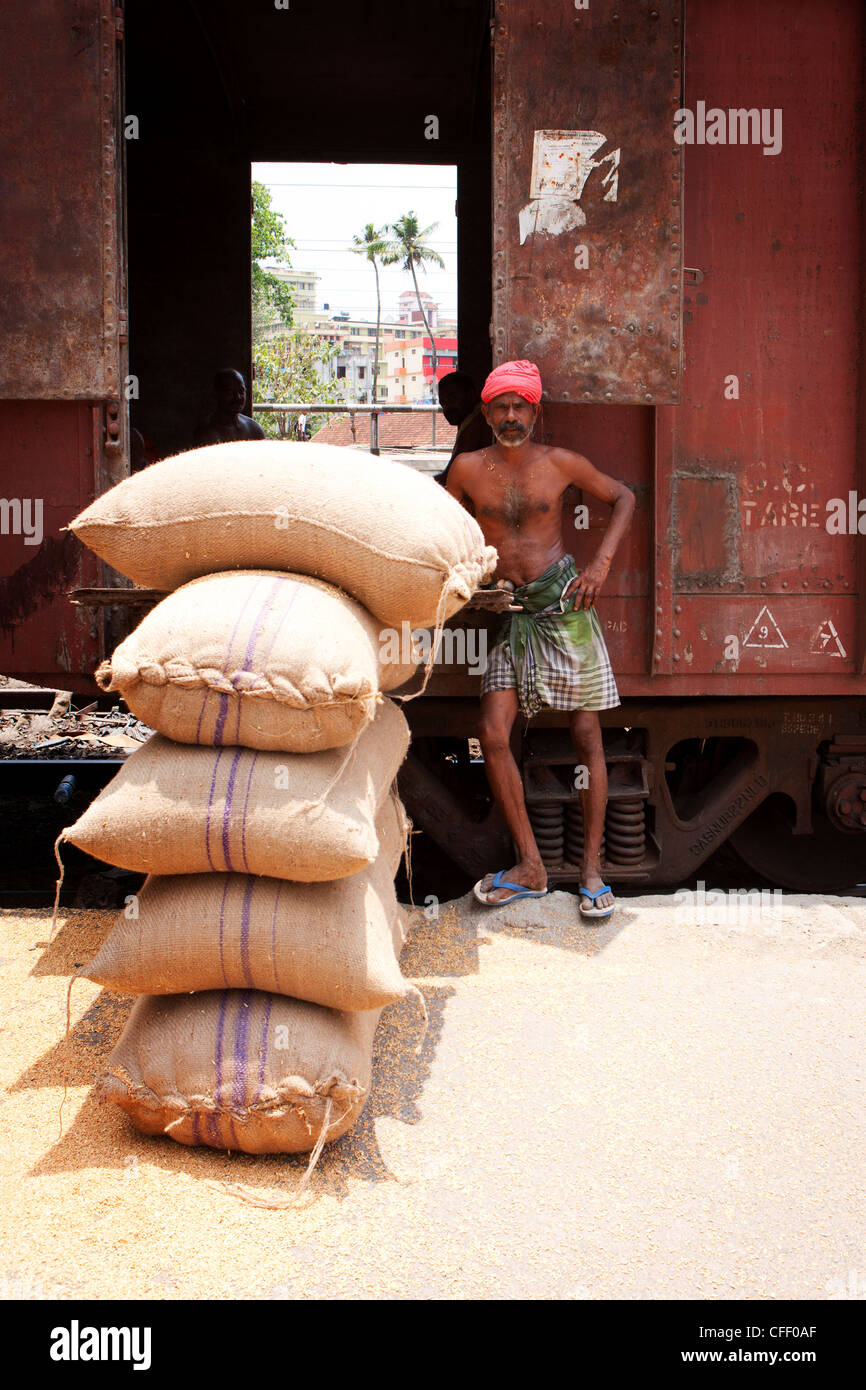 Rice sacks hi-res stock photography and images - Alamy