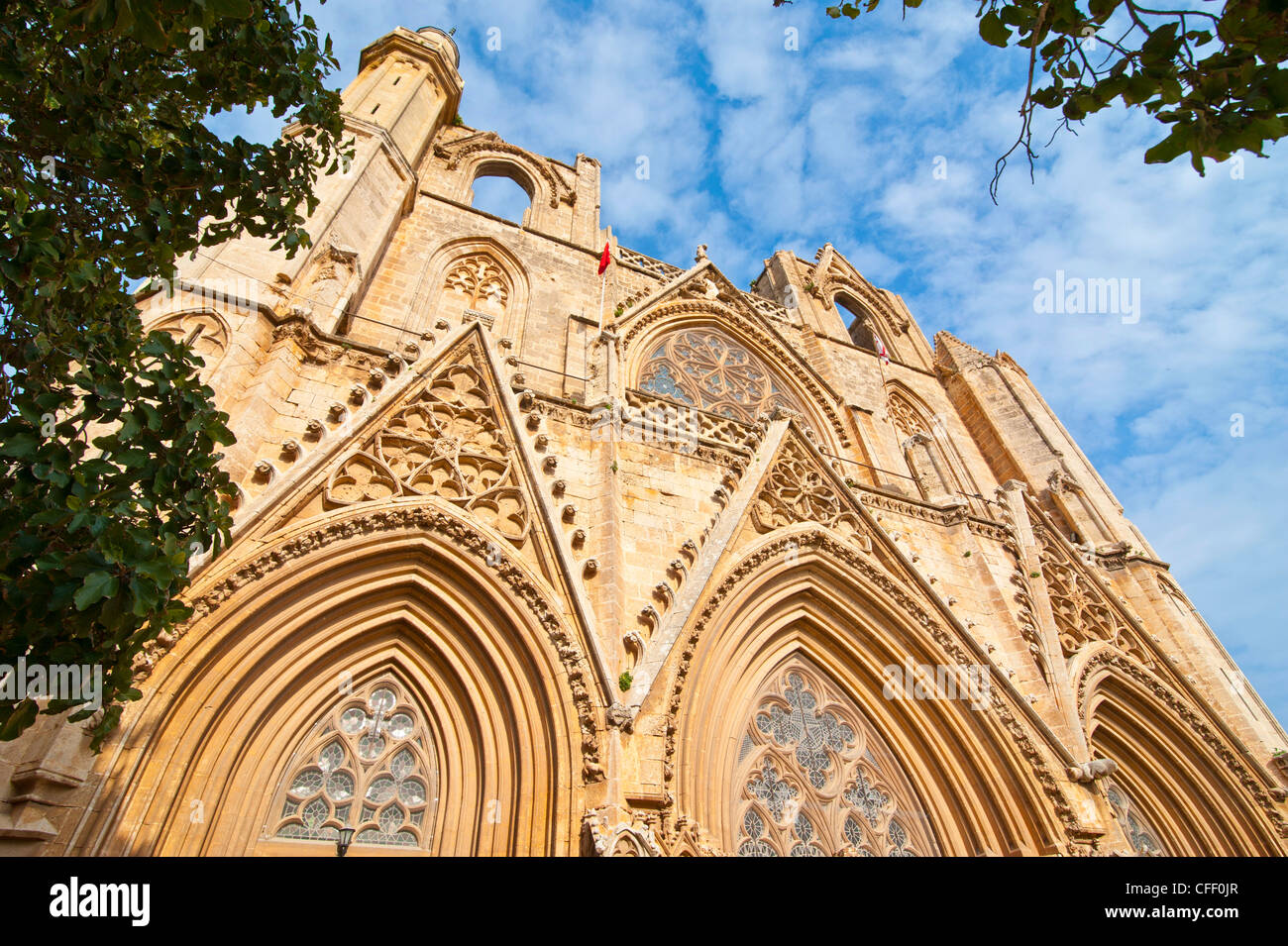 Lala Mustafa Pasa Mosque, Famagusta, Turkish part of Cyprus, Europe ...