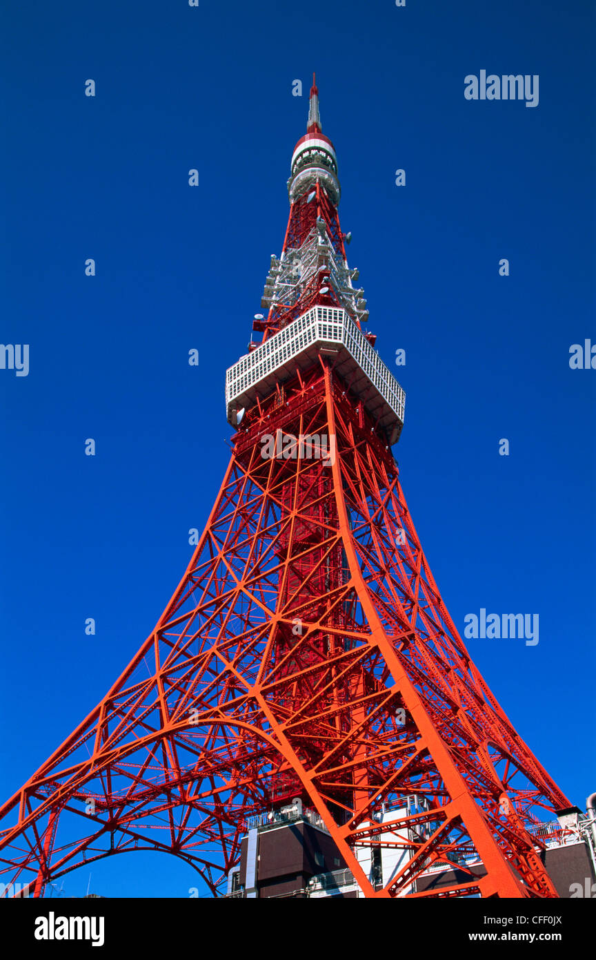 Low angle tokyo tower hi-res stock photography and images - Alamy