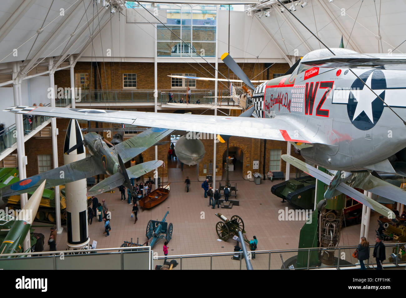 Imperial war museum london interior hi-res stock photography and images ...