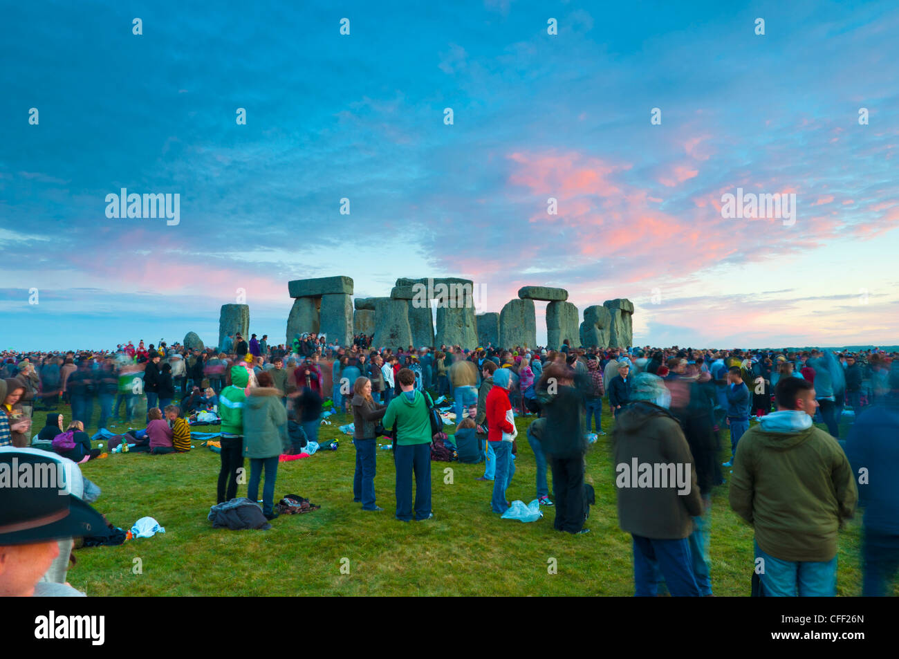 Summer Solstice celebrations, Stonehenge, UNESCO World Heritage Site ...