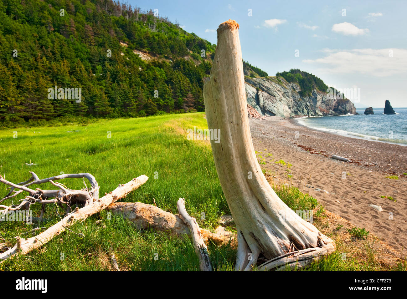 Cap Rouge, Cape Breton Highlands National Park, Nova Scotia, Canada ...