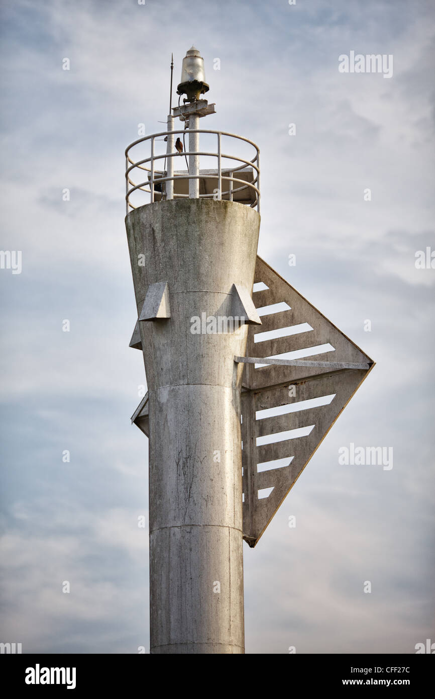 Modern Steel Lighthouses Sister Golden | "Lighthouse" Flower Print