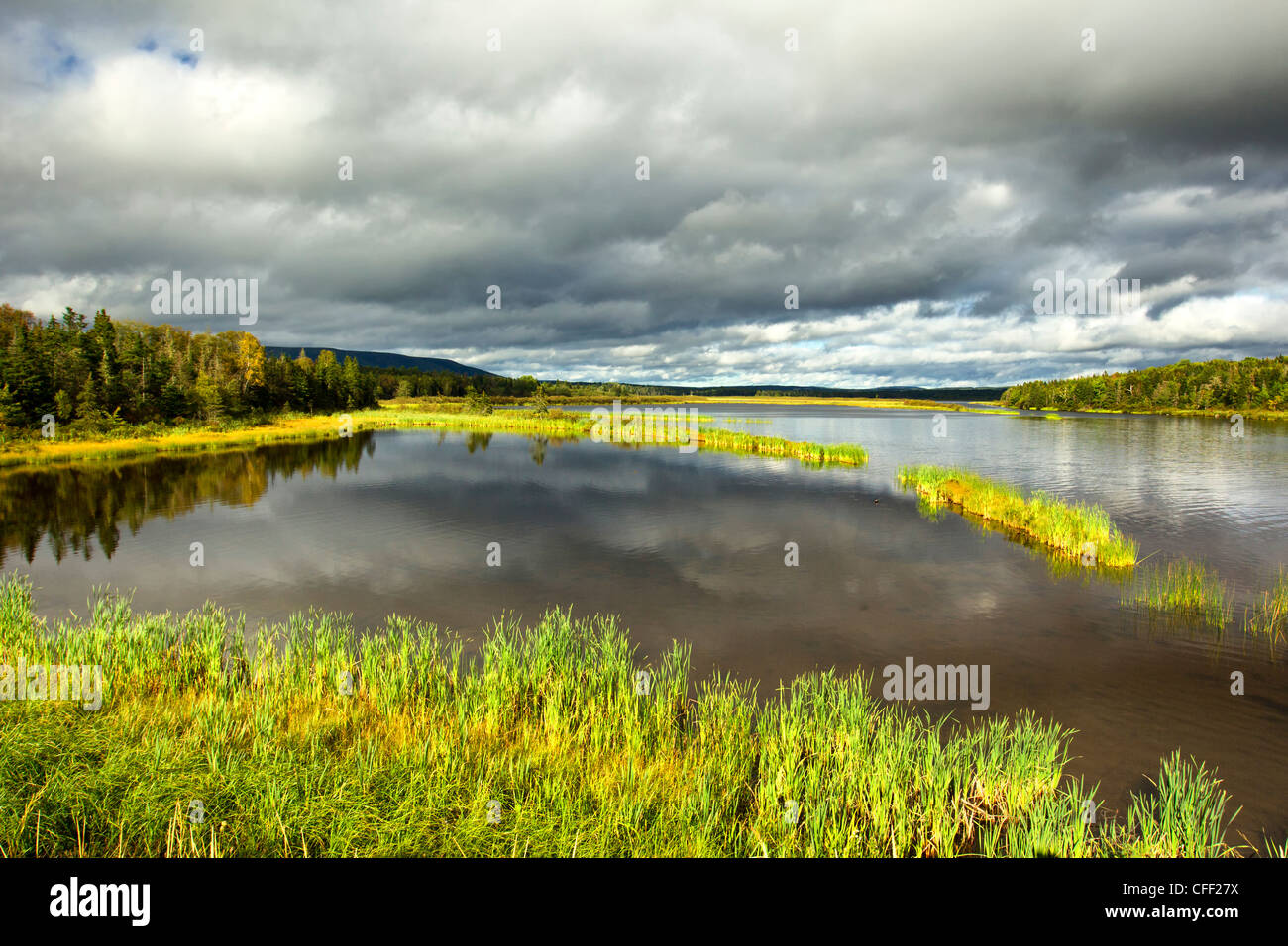 Middle River, Nyanza, Cape Breton, Nova Scotia, Canada Stock Photo - Alamy