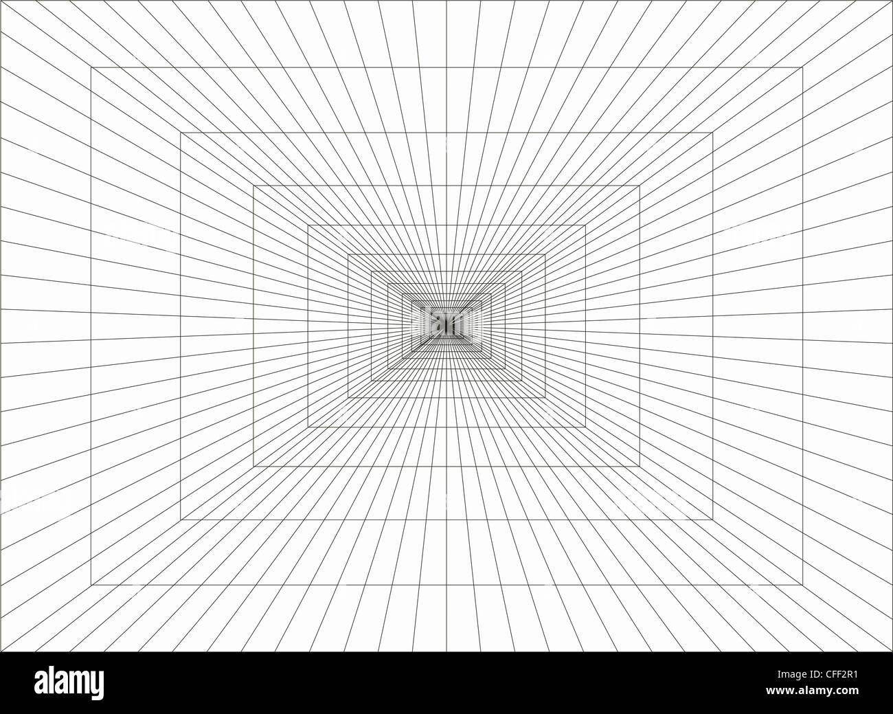 Abstract vector illustration of 3d mesh area Stock Photo - Alamy
