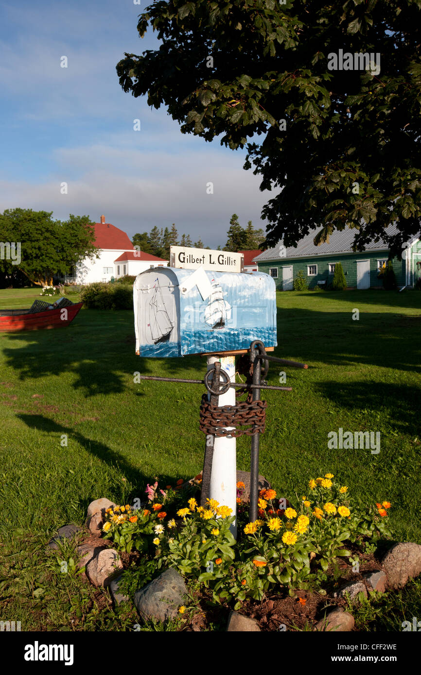 Mailbox, Point Prim, Prince Edward Island, Canada Stock Photo - Alamy