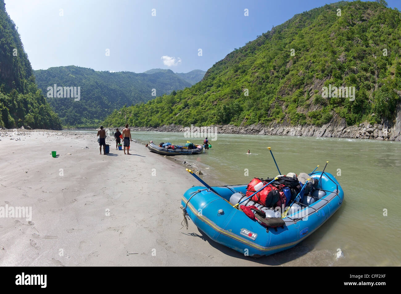 White water rafts hi-res stock photography and images - Alamy