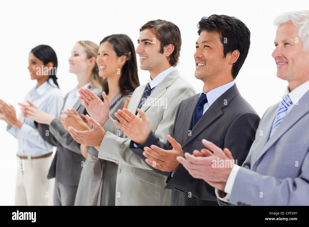 Applauding the away support hi-res stock photography and images - Alamy