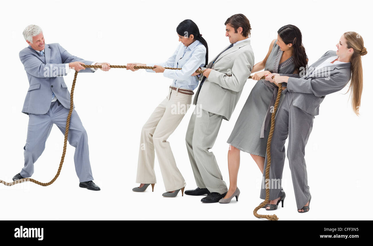 Male employees Cut Out Stock Images & Pictures - Alamy