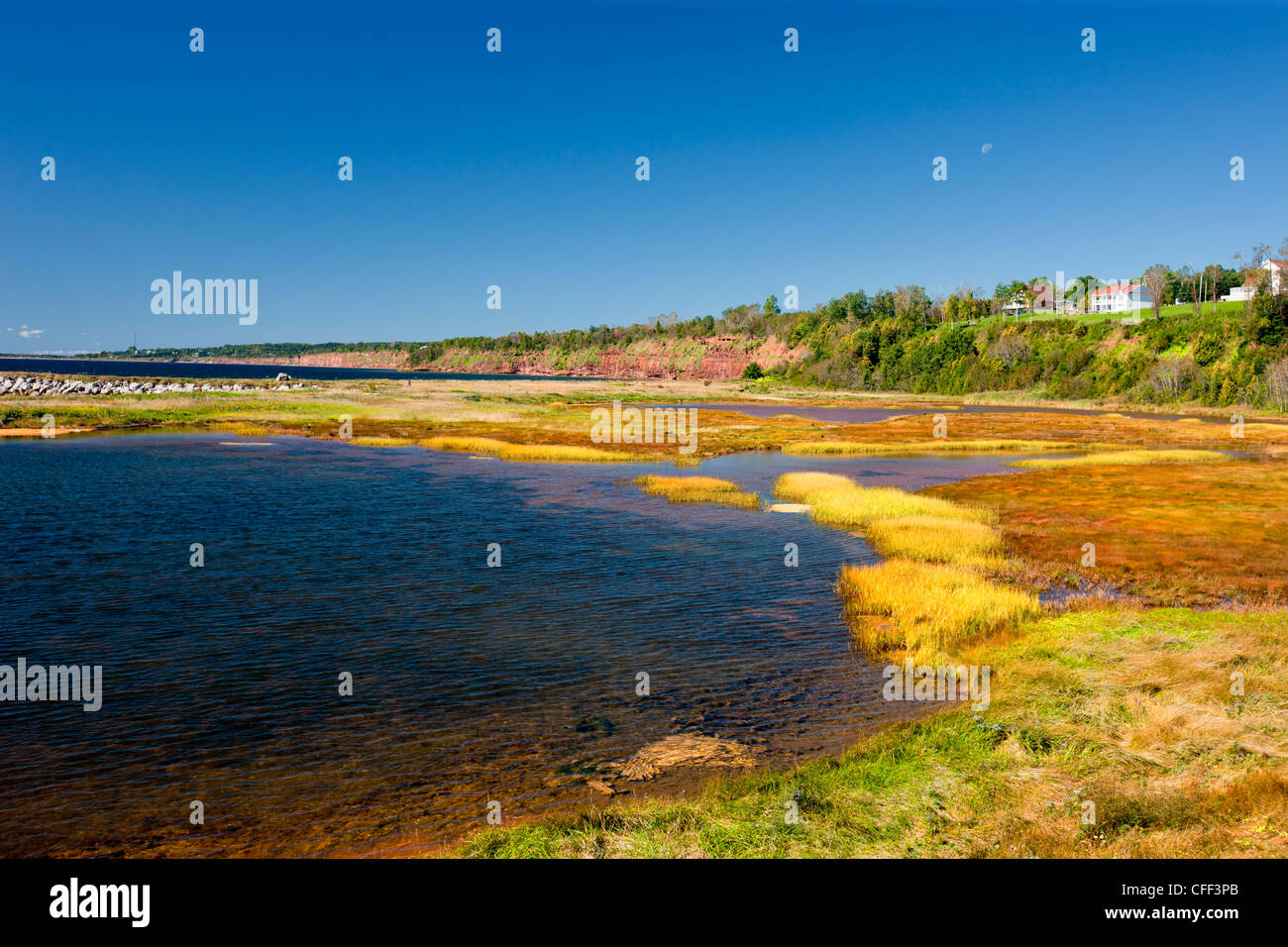 La Ville de Paspébiac, Gaspe, Quebec, Canada Stock Photo - Alamy