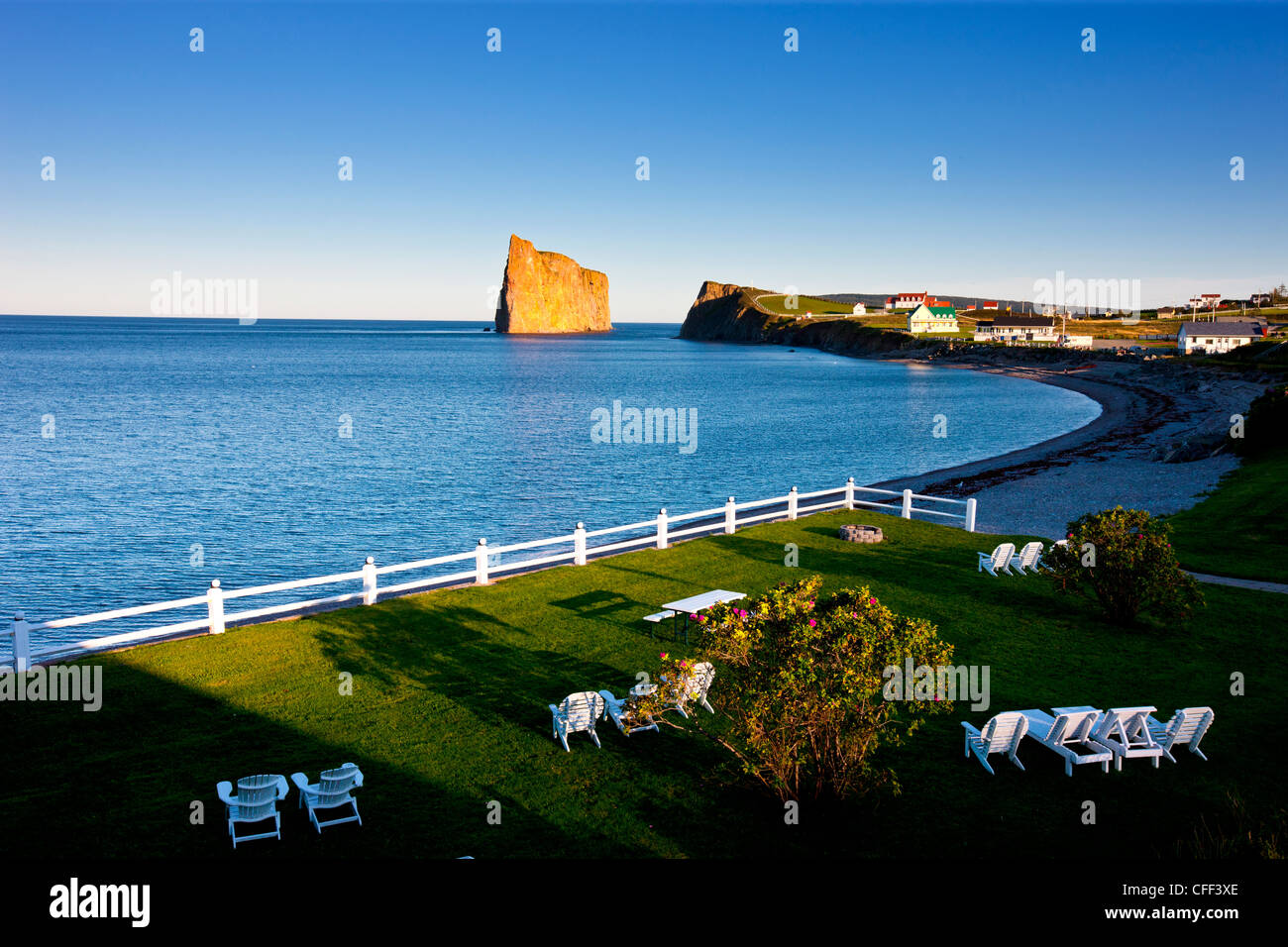 Coastline, Perce, Gaspé Penninsula, Quebec, Canada Stock Photo - Alamy