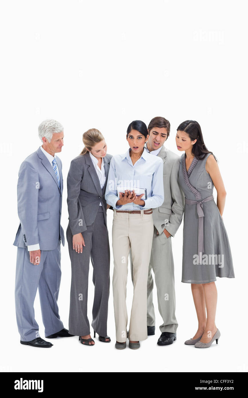Business people speechless hi-res stock photography and images - Alamy