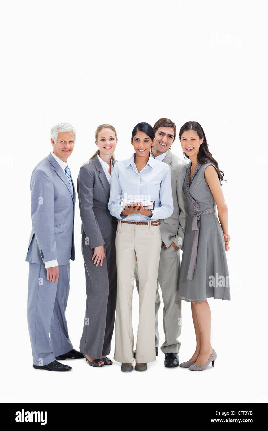 Colleagues laughing Cut Out Stock Images & Pictures - Alamy