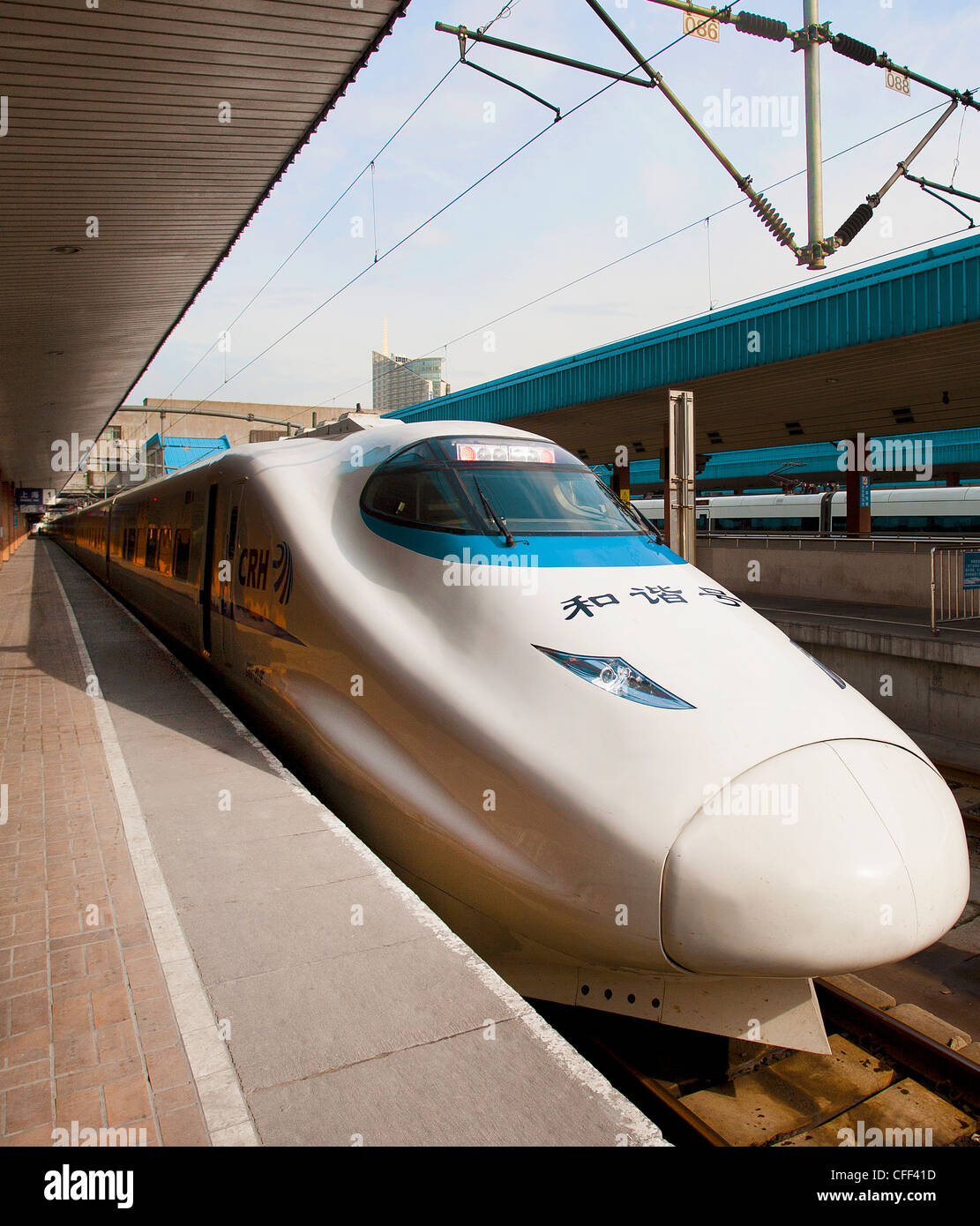 High Speed Rail Trains China High Resolution Stock Photography and ...