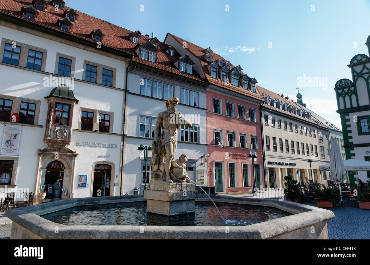 Germany thuringia weimar old town hi-res stock photography and images ...