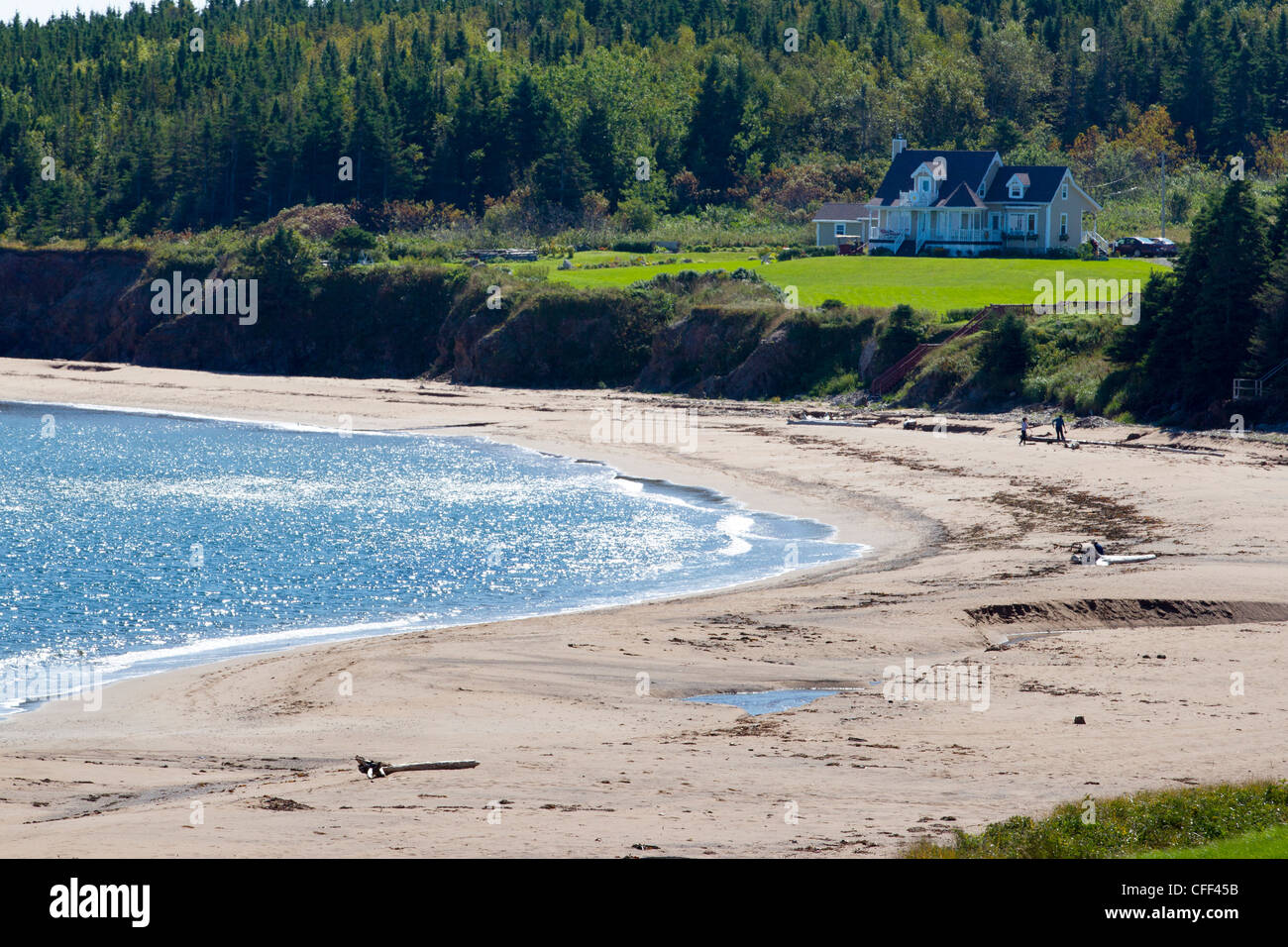 Newport Beach, Gaspé Penninsula, Quebec, Canada Stock Photo - Alamy