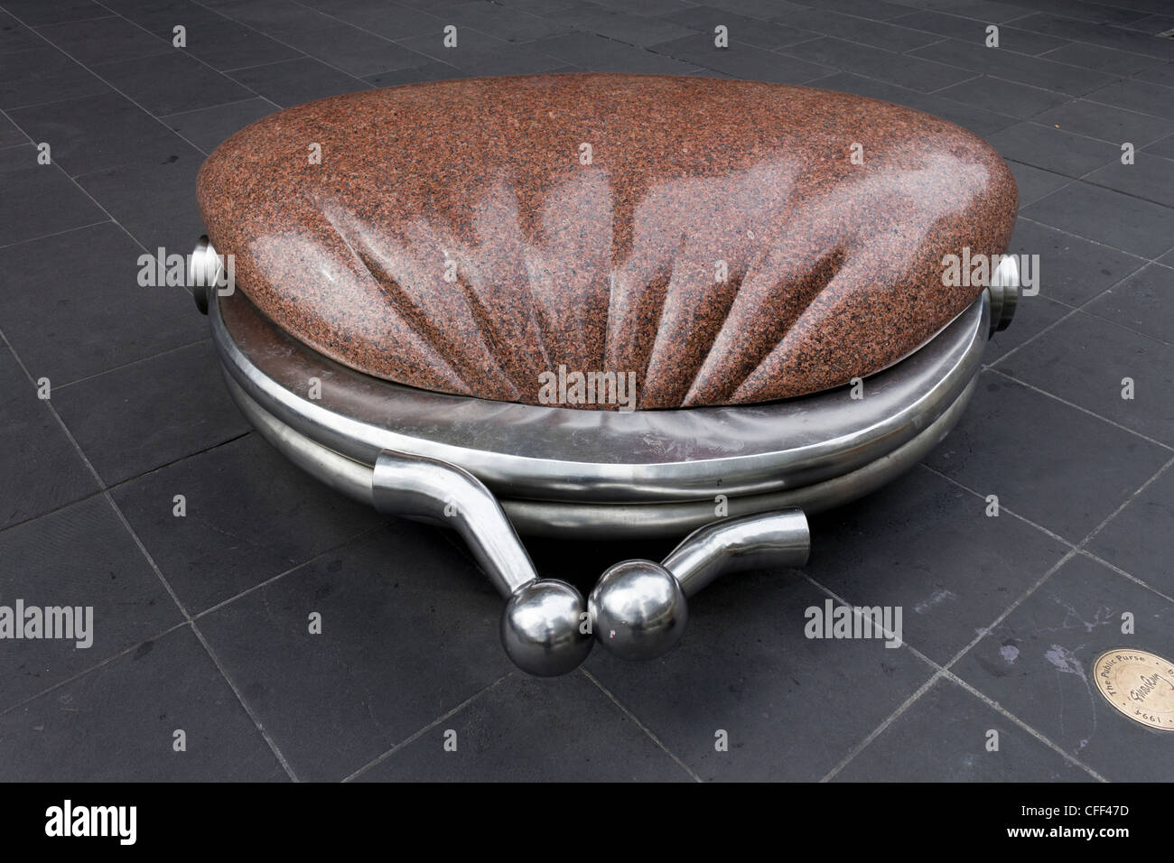 Public Purse by Simon Perry, Bourke Street Mall, Melbourne, Australia ...