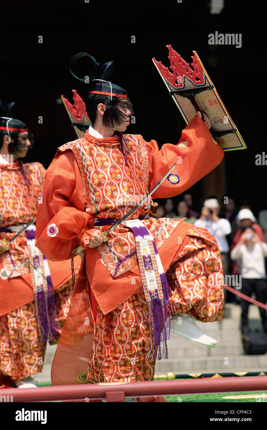 Japan, Tokyo, Meiji Jingu Shrine, Meiji Jingu Spring Grand Festival ...