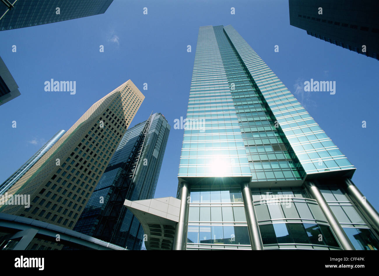 Shiodome skyscrapers buildings hi-res stock photography and images - Alamy