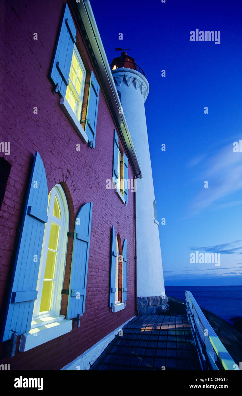 Fisgard Lighthouse at Fort Rodd Hill Park, Vancouver Island, Victoria ...