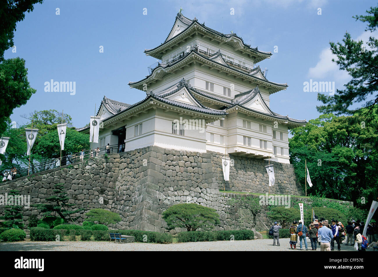 Japan, Kanagawa, Odawara, Odawara Castle Stock Photo - Alamy
