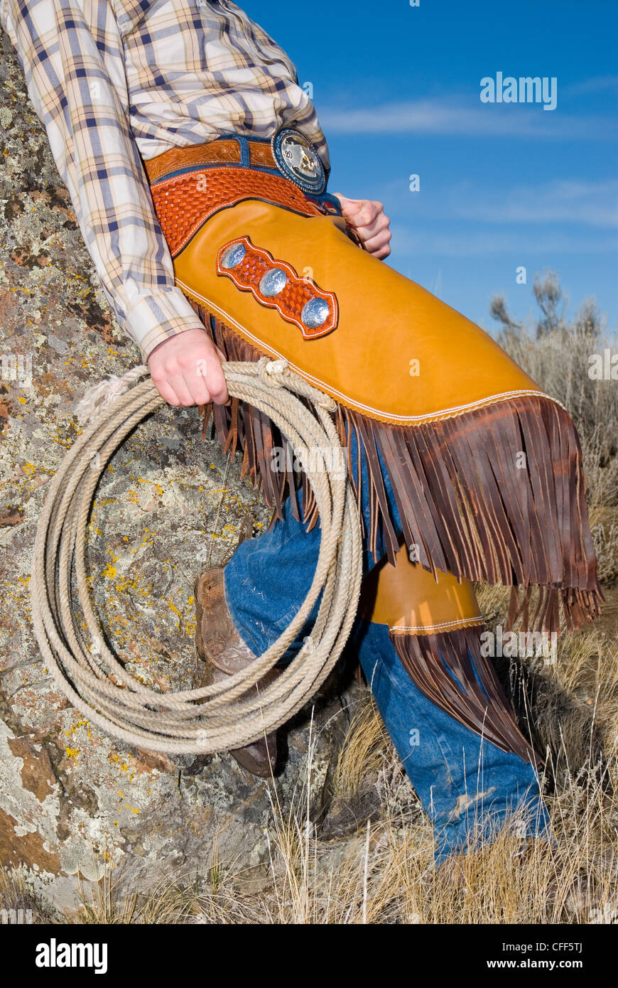 Man Wearing Chaps High Resolution Stock Photography and Images - Alamy