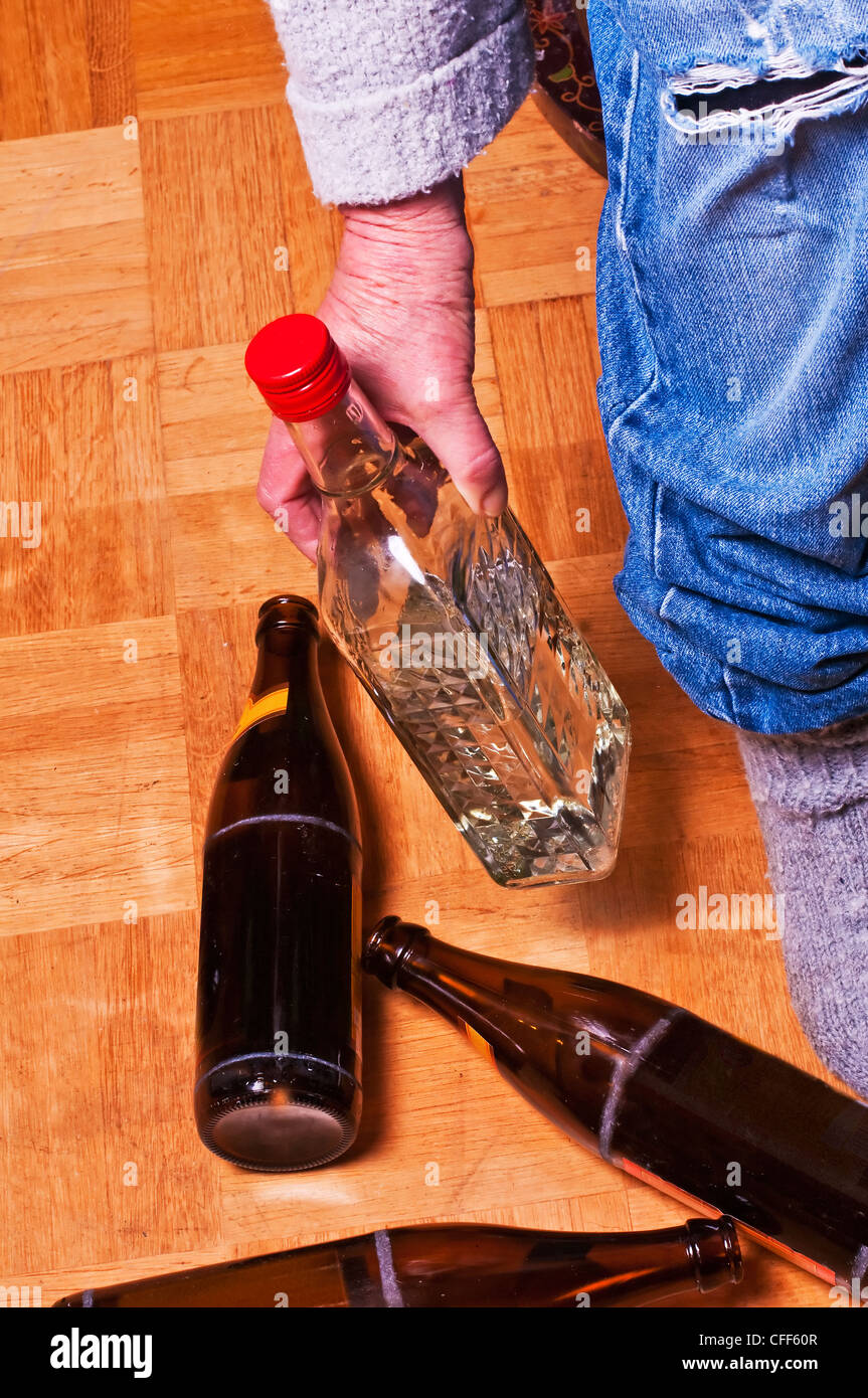 Chronic alcoholic hi-res stock photography and images - Alamy