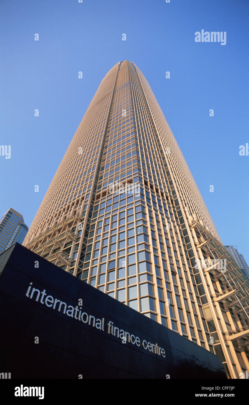 China, Hong Kong, Central, IFC, International Finance Centre Building ...
