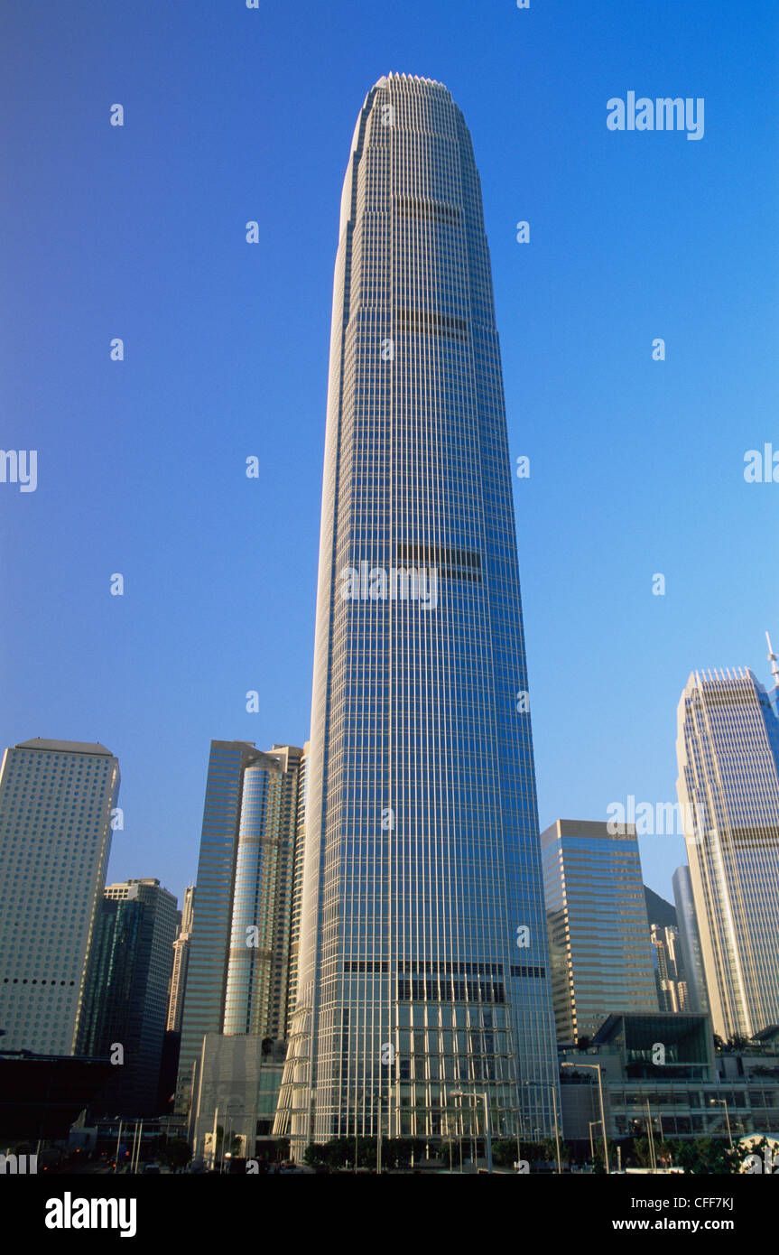 China, Hong Kong, Central, IFC, International Finance Centre Building ...