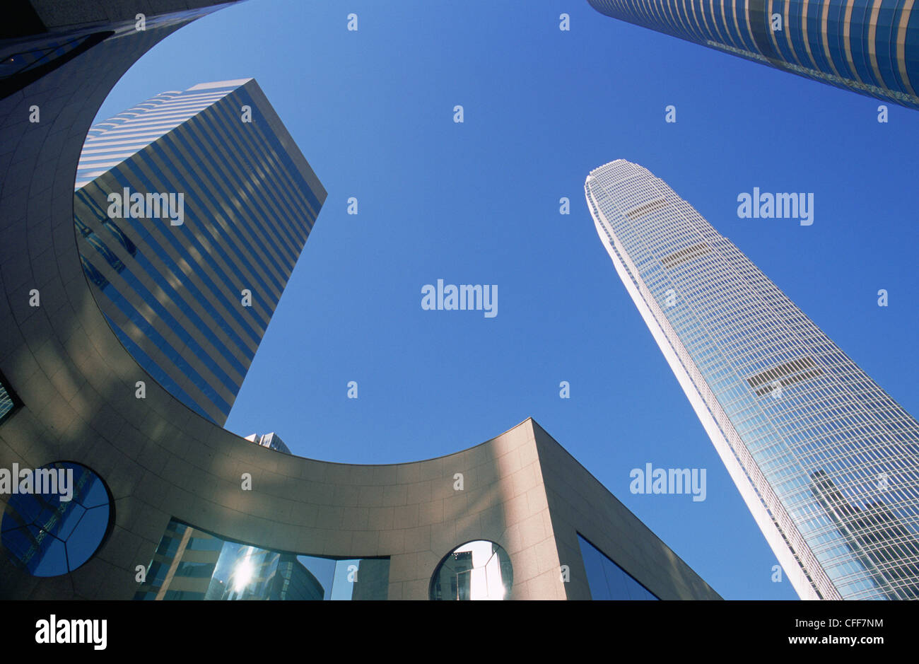 China, Hong Kong, Central, IFC, International Finance Centre Building ...