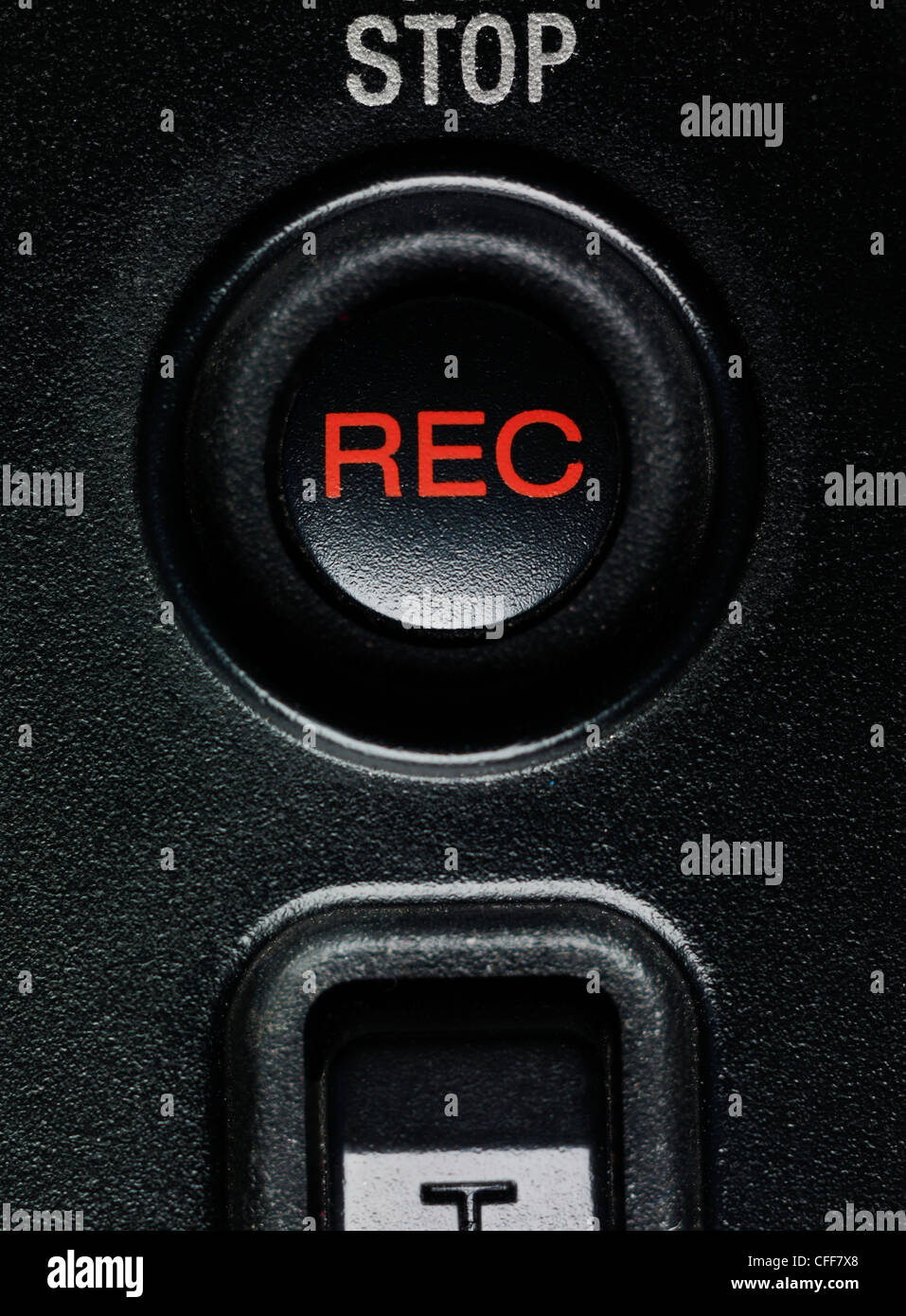 Record button, stop Stock Photo - Alamy