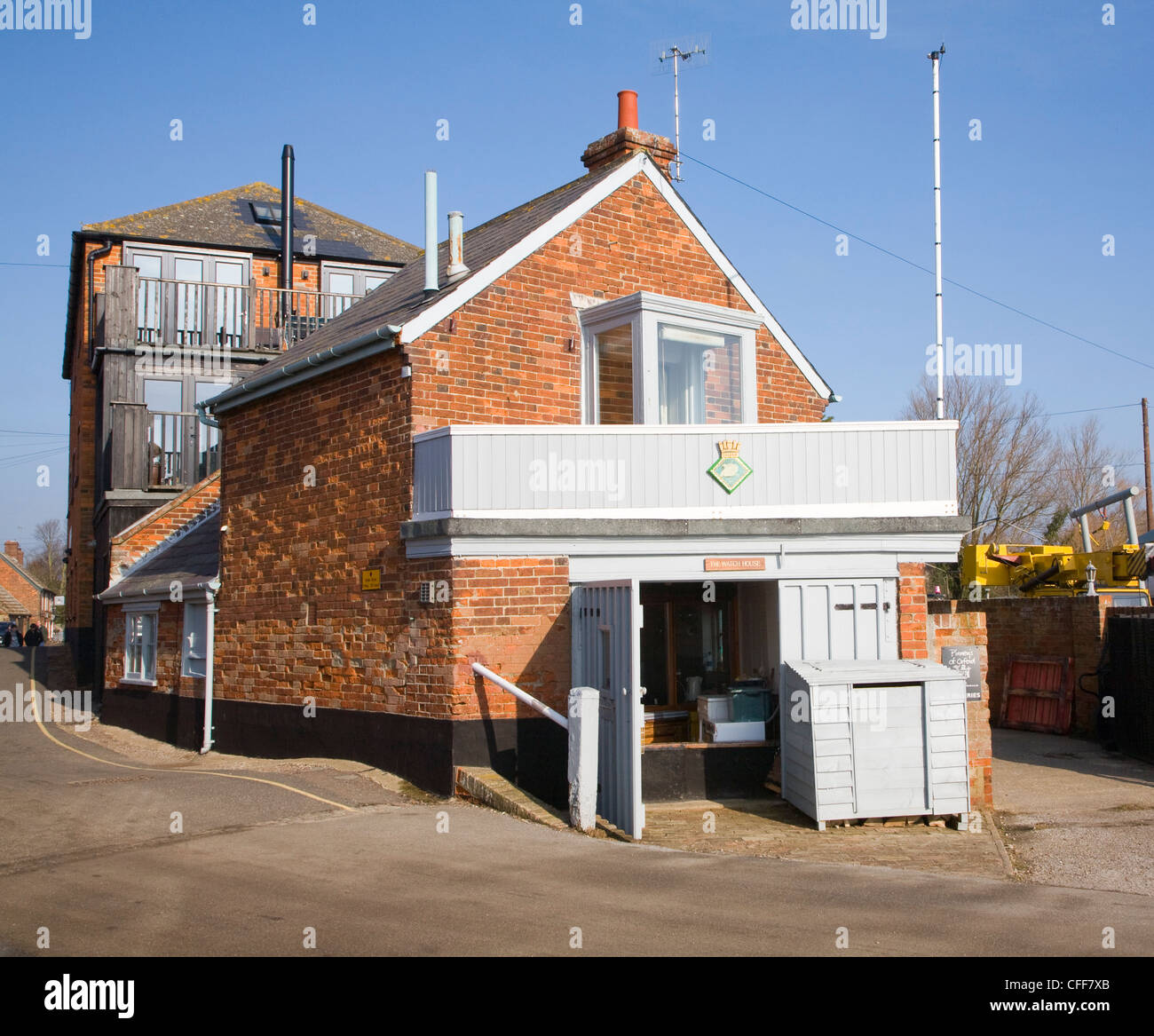The Watch House on Orford Quay, Suffolk, England Stock Photo - Alamy