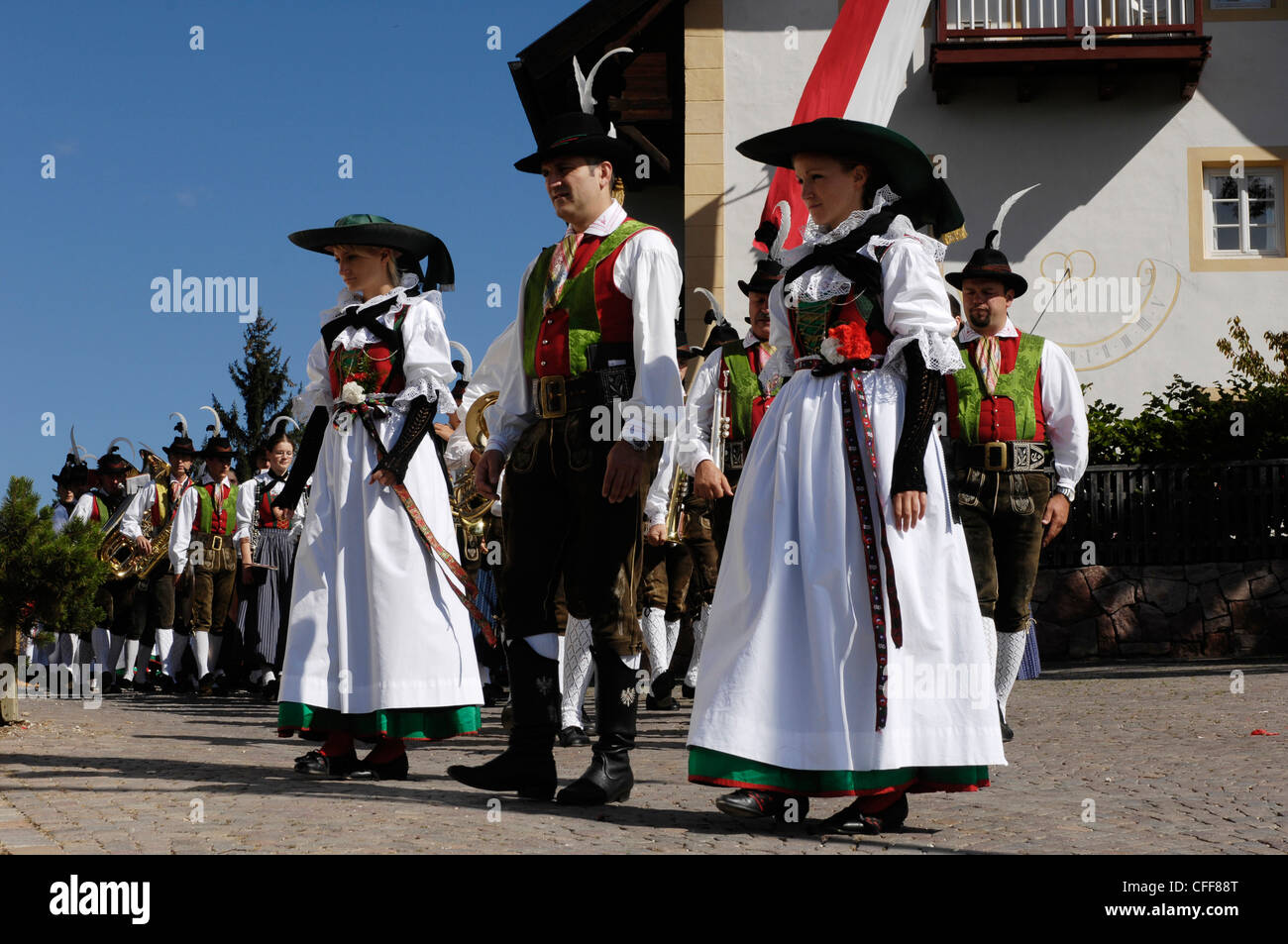Traditional costumes south tyrol hi-res stock photography and images ...