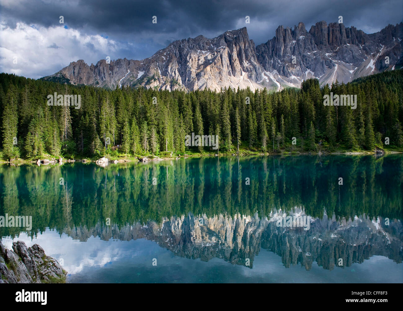 Karer see in italy hi-res stock photography and images - Alamy