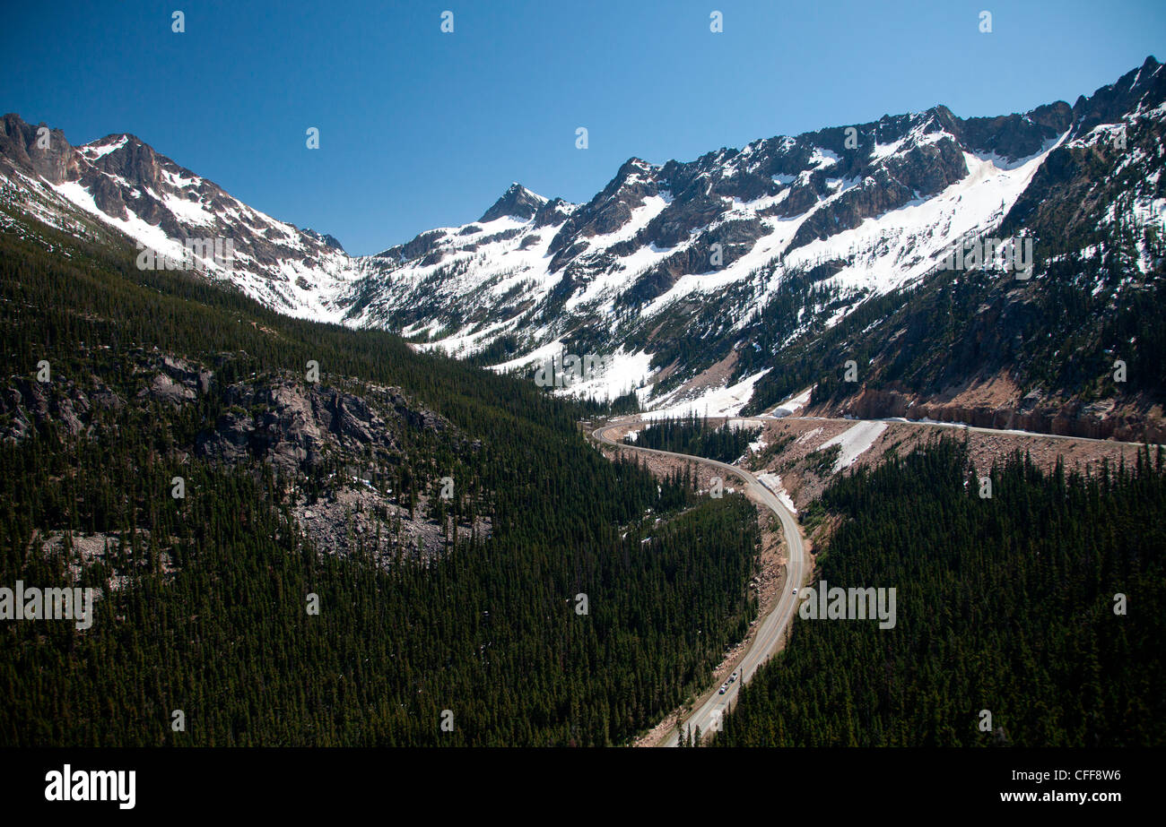 Elevated view through trees hi-res stock photography and images - Alamy