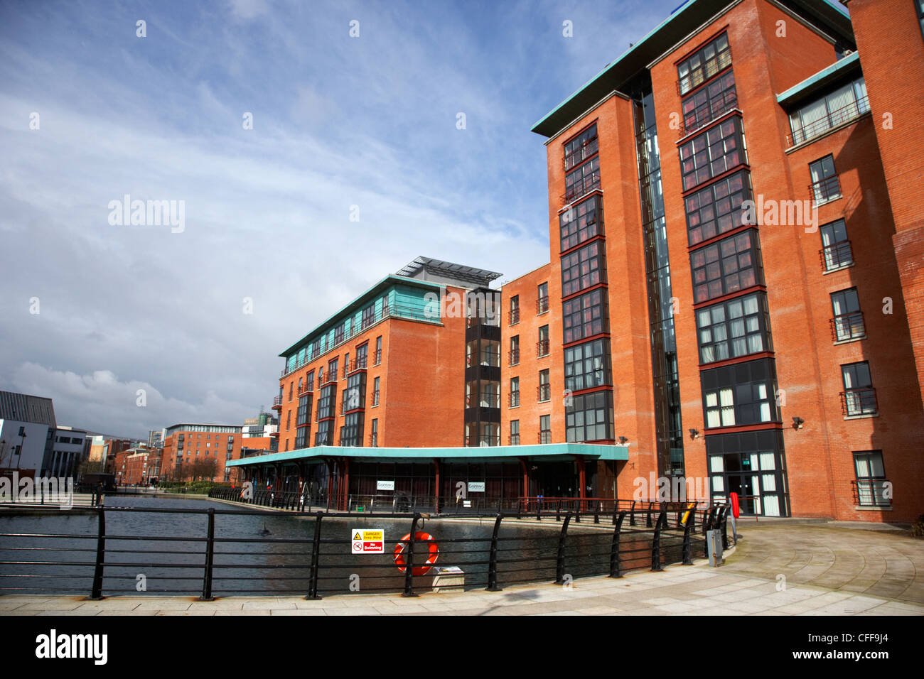 Radisson Blu hotel on the gasworks site Belfast Northern Ireland UK ...