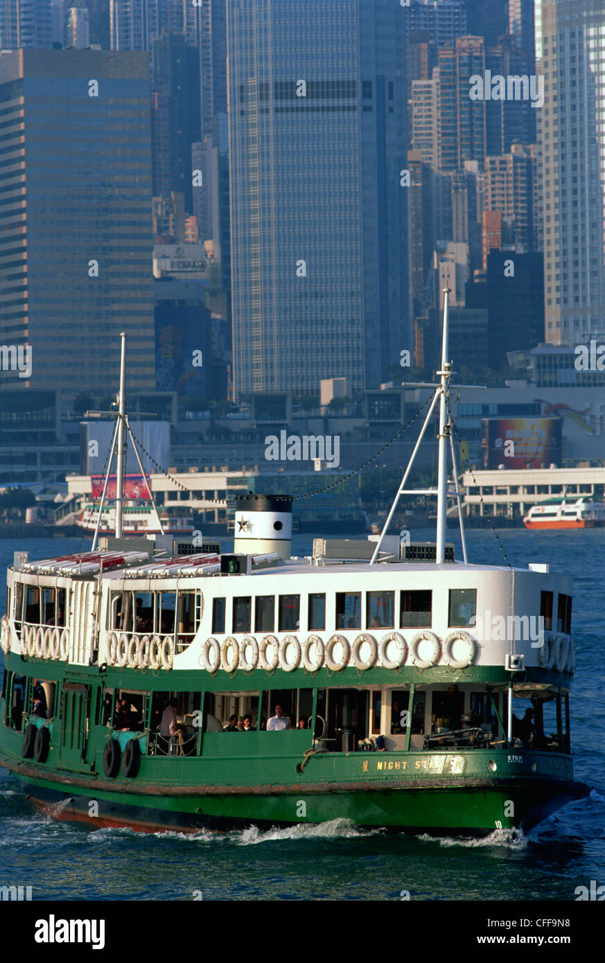 China, Hong Kong, Victoria Harbour, Star Ferry Stock Photo - Alamy