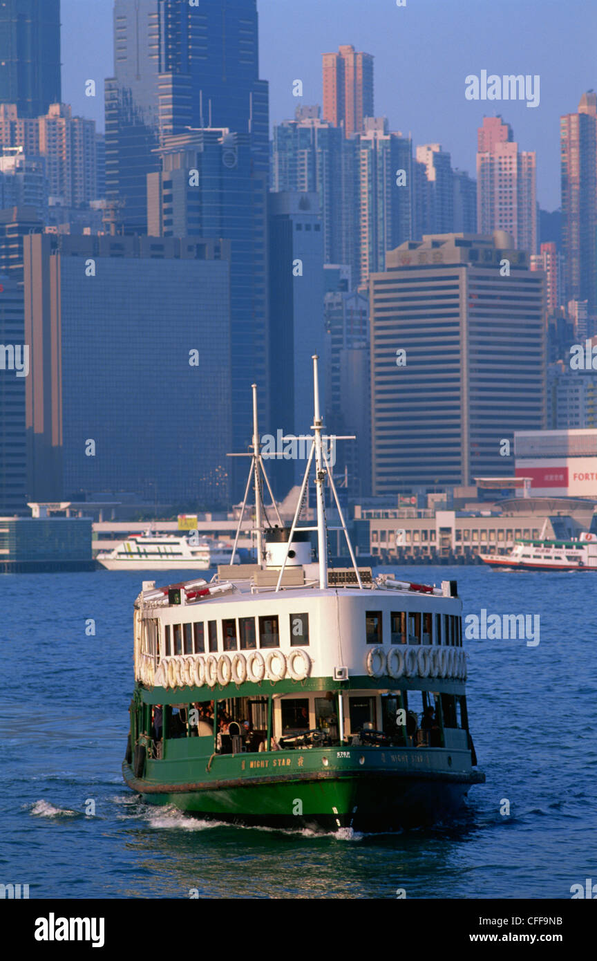 China, Hong Kong, Victoria Harbour, Star Ferry Stock Photo - Alamy