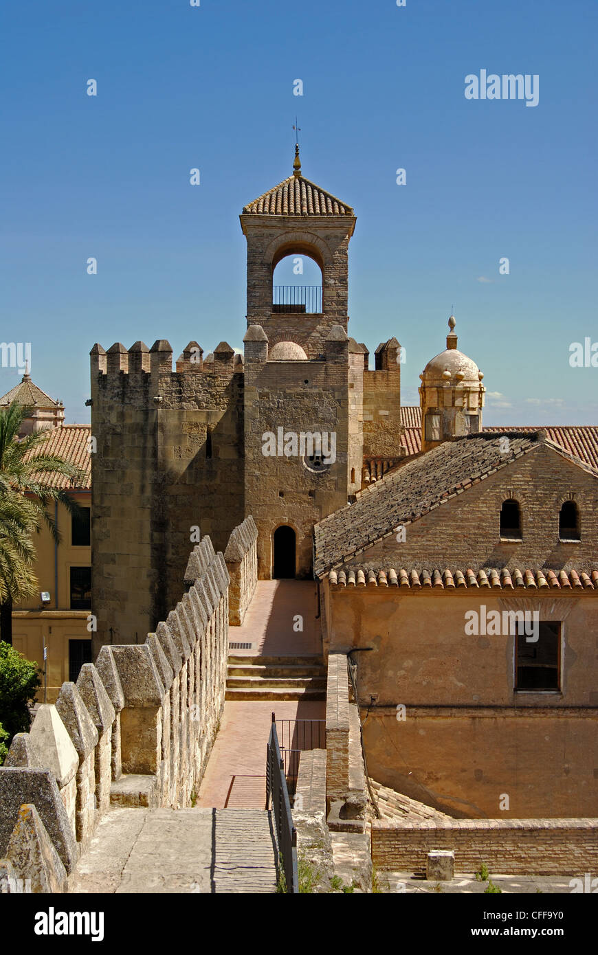 Andalucia castle wall battlement hi-res stock photography and images ...