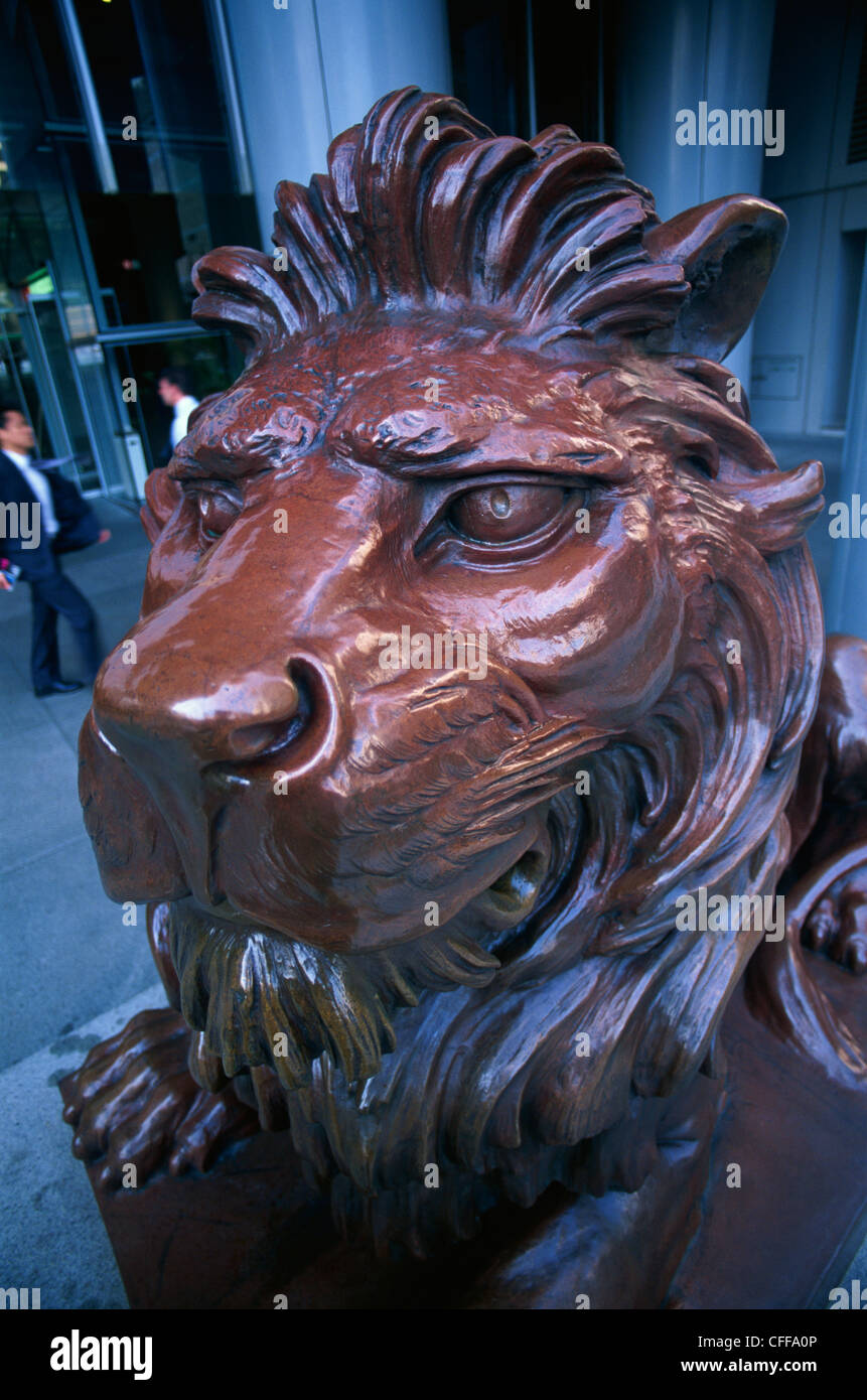 Hsbc hong kong lion hi-res stock photography and images - Alamy