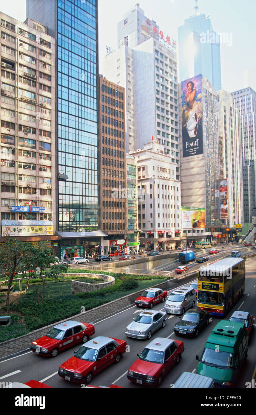 China, Hong Kong, Central, Connaught Road Central Stock Photo - Alamy