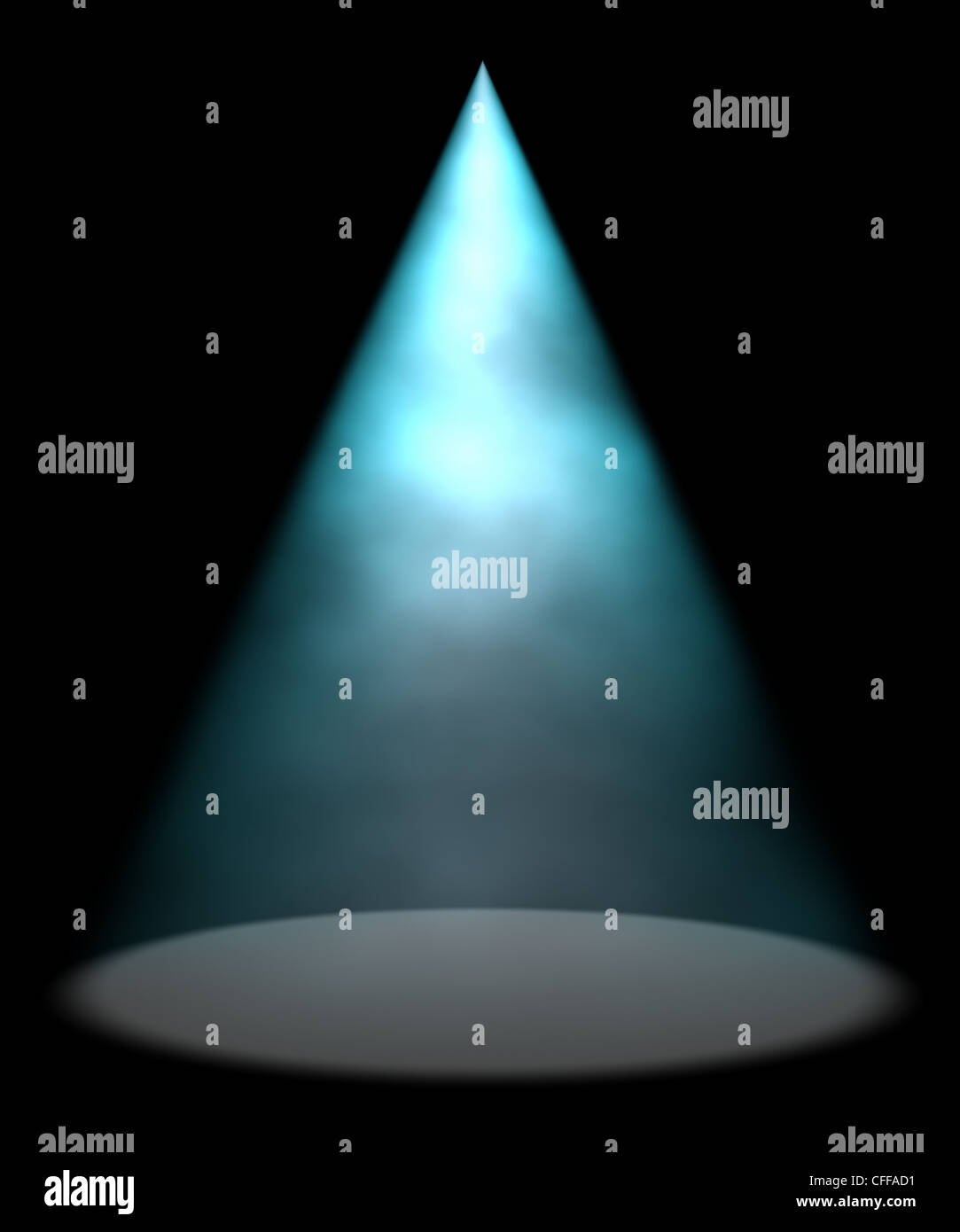 Blue Spot Light Stock Photo - Alamy