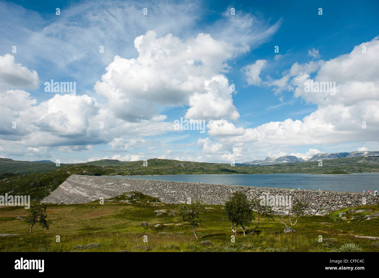 Sysen Dam, Norway Stock Photo - Alamy