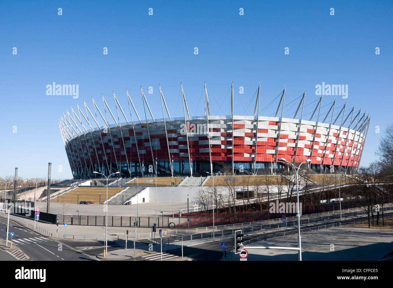 The National Stadium football stadium in Warsaw, Poland Stock Photo - Alamy